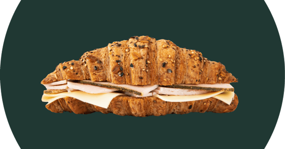 Croissant Cereales Jamón Y Queso